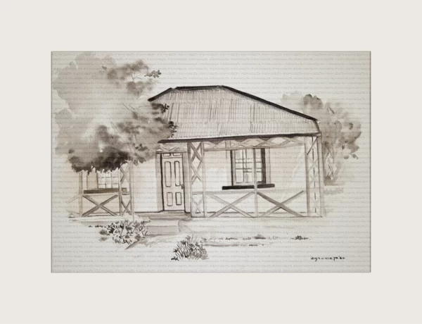 Heidelberg peerboomhuisie, Maraisstraat 85 - Elsa Cloete